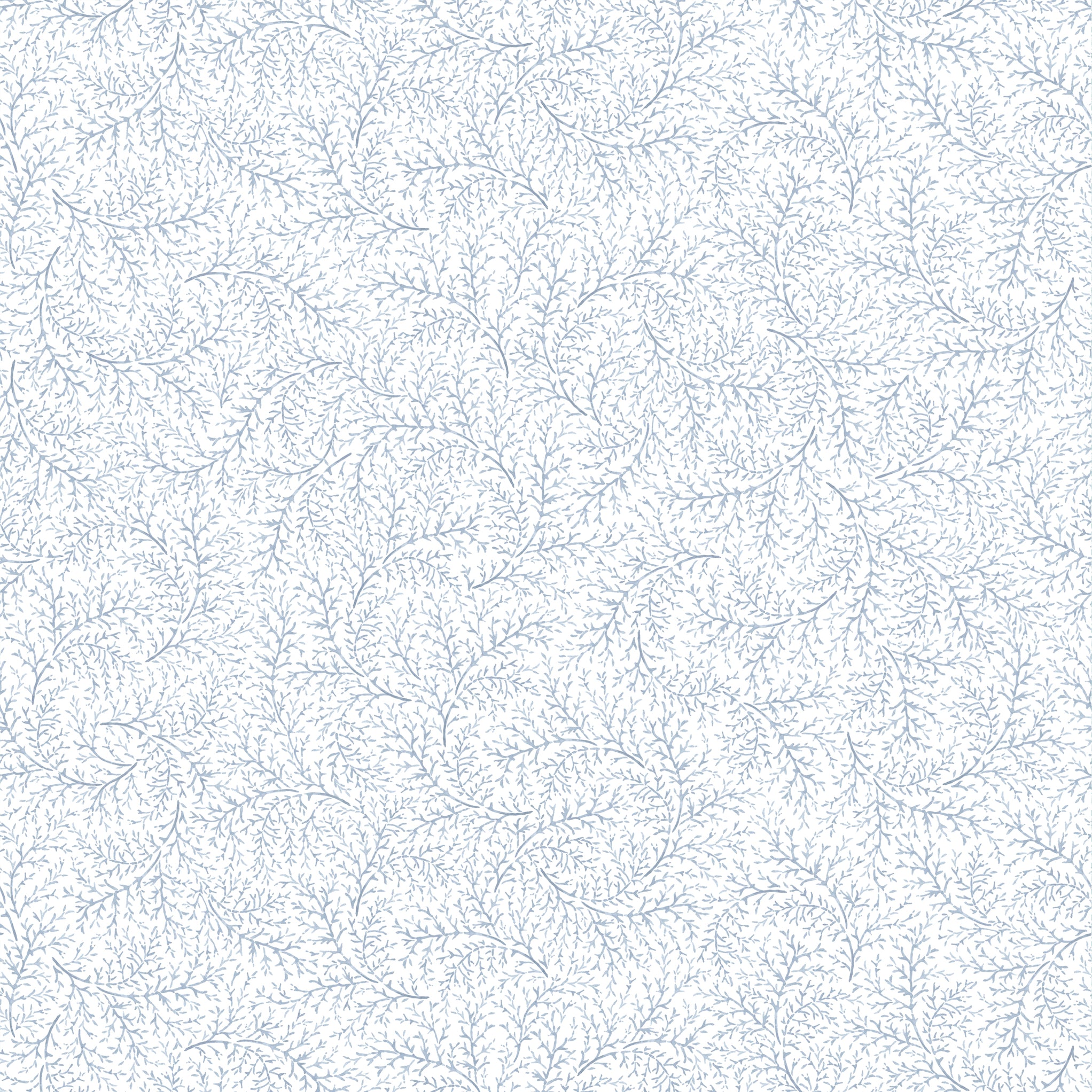 Frond Sapphire Wallpaper– Isla Design